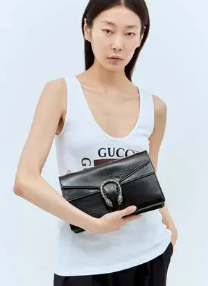 Gucci Dionysus Small Shoulder Bag - Black