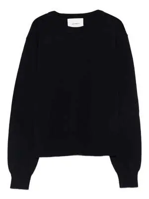 LISA YANG Greer Cashmere Crewneck Sweater - Blue