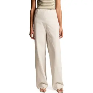 VINCE Vince Colette High Waist Cotton Twill Bias Pants