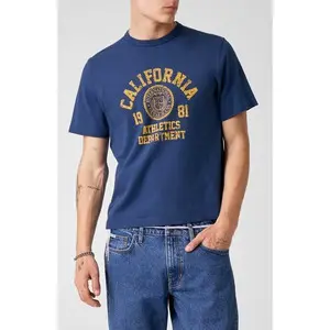 Guess Sueded Jersey Graphic T-shirt - F7ix-open