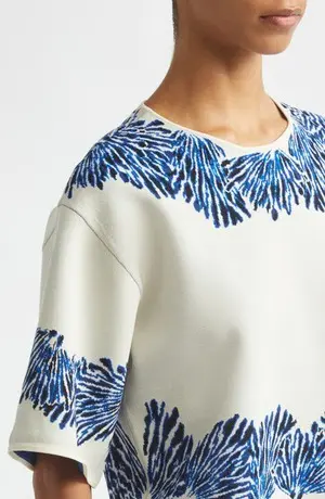 Ulla Johnson Alara Jacquard Knit Top