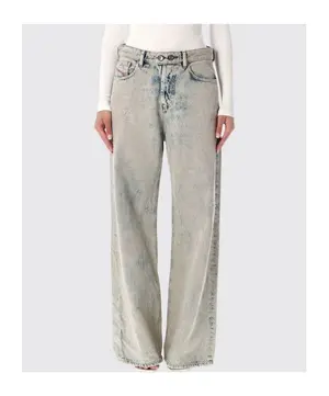 DIESEL® 1996 D-sire-yu Distressed Wide Leg Jeans