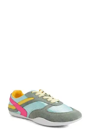 DJANGO AND JULIETTE Django & Juliette Zoya Flat Lace-up Sneakers - Bright Multi