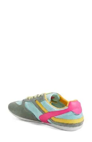 DJANGO AND JULIETTE Django & Juliette Zoya Flat Lace-up Sneakers - Bright Multi