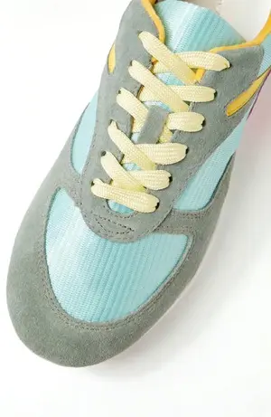 DJANGO AND JULIETTE Django & Juliette Zoya Flat Lace-up Sneakers - Bright Multi