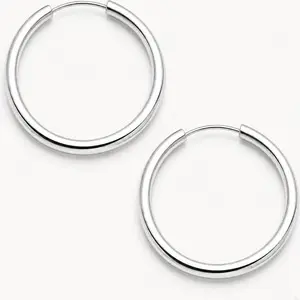 DONATELLO GIAN Sterling Endless Style Hoops
