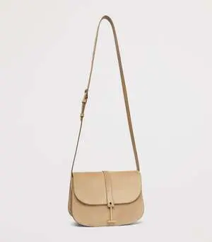 TOM FORD Large Suede Cross-body Bag