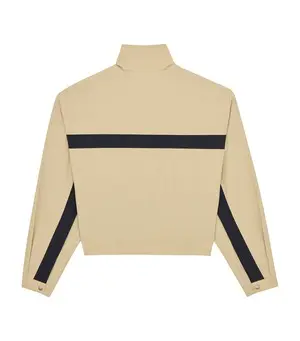 Saint Laurent Cotton Logo Windbreaker Jacket