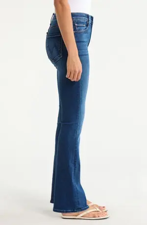 MOTHER The Insider Skimp High Waist Straight Leg Jeans