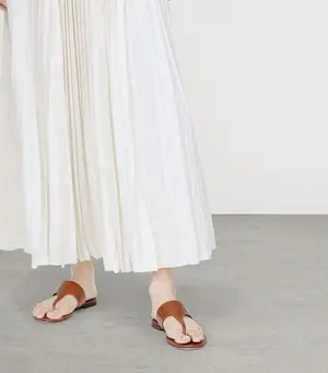TOM FORD Calf Leather Julianne Sandals