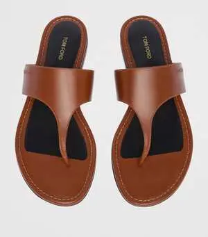 TOM FORD Calf Leather Julianne Sandals