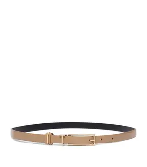 TOM FORD Leather T Icon Belt