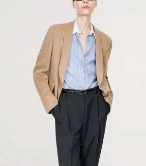TOM FORD Leather T Icon Belt