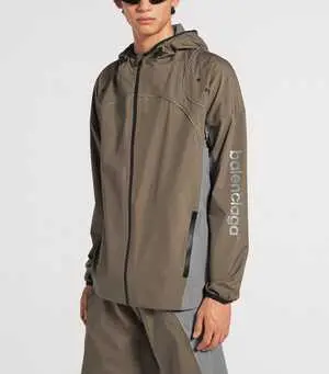 Balenciaga Reflective Techwear Zip-up Jacket