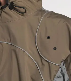 Balenciaga Reflective Techwear Zip-up Jacket