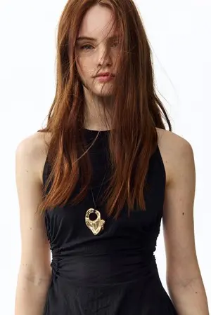 H&m Open-back Maxi Dress