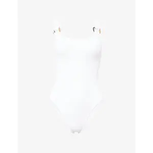 Hunza G Burberry X Domino Swimsuit - White