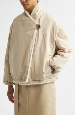Moncler Chardonneret Layered Fleece Jacket