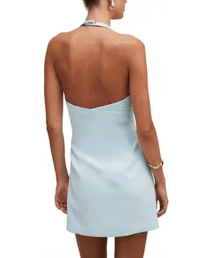 EVER NEW Tina Halter Neck Mini Dress