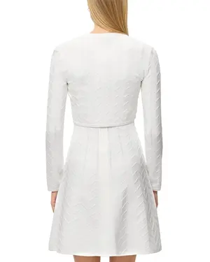 Herve Leger The Ellis Cropped Jacket
