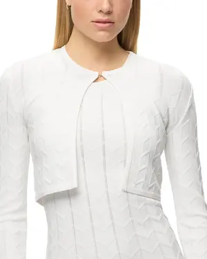 Herve Leger The Ellis Cropped Jacket