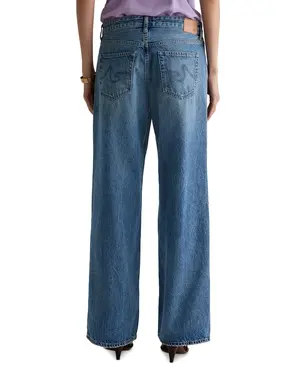 Ag Low Rise Wide Leg Jeans