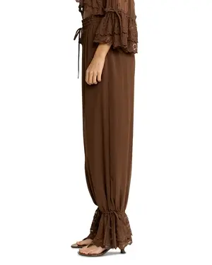 ELEVATOR DISCO Eleanor Tie Hem Bubble Pants