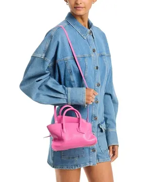 Attico La Passeggiata Mini Handbag - Fuchsia