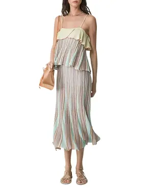 FORTE_FORTE Les Folies Jacquard Tulip Skirt