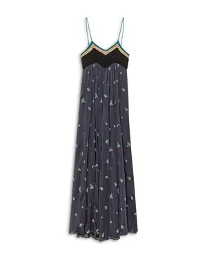 FORTE_FORTE Voile Bustier Dress