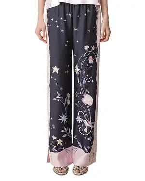 FORTE_FORTE Forte_forte Deliverance Silk Pants Midnight