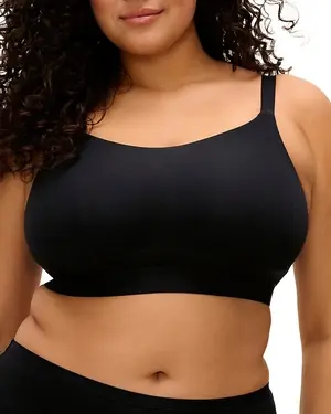 Elomi Downtime Wireless Bralette Black