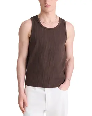 Madewell Textured Tank - Chocolate
