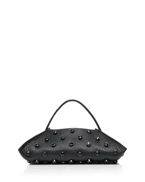 Altuzarra Origami Crystal Baguette Bag - Black/black