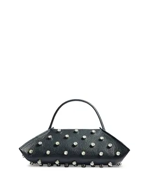 Altuzarra Origami Crystal Baguette Bag - Black/crystal
