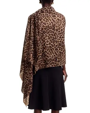 Bloomingdale'S Animal Travel Cashmere Wrap, Exclusive