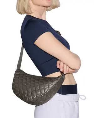 Mz Wallace Metro Small Quilted Smile Bag