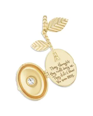Harwell Godfrey 18k Yellow Diamond Seed Locket Pendant