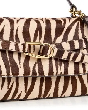 LOEFFLER RANDALL Calf Hair Crossbody Bag
