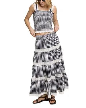 NOBODY'S CHILD Leonor Tiered Skirt