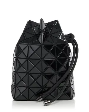 Issey Miyake Wring Drawstring Shoulder Bag - Black