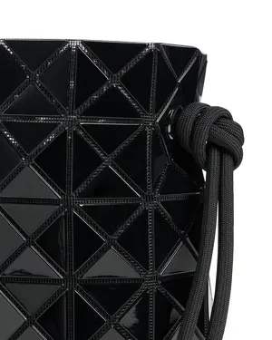 Issey Miyake Wring Drawstring Shoulder Bag - Black