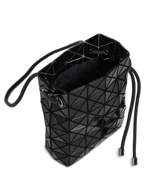 Issey Miyake Wring Drawstring Shoulder Bag - Silver