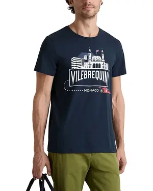 Vilebrequin City Cotton Tee - Navy