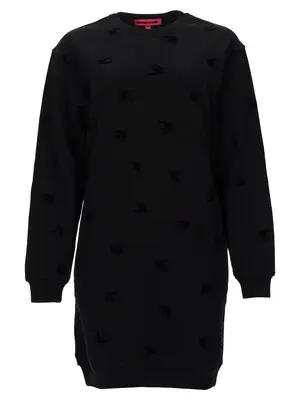 Alexander McQueen Mini Dress With All-over Print