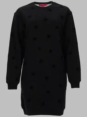 Alexander McQueen Mini Dress With All-over Print