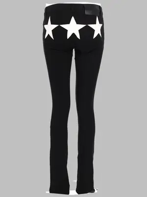 Givenchy Jeans "stars" In Denim Di Cotone