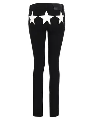 Givenchy Jeans "stars" In Denim Di Cotone