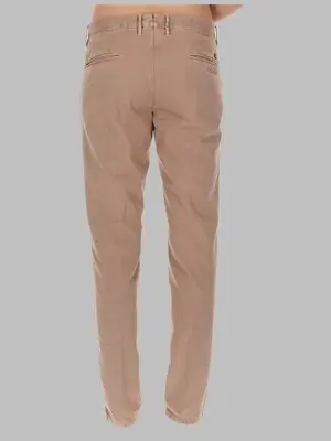 Incotex Patch Logo Tailored Pants