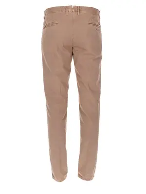Incotex Patch Logo Tailored Pants
